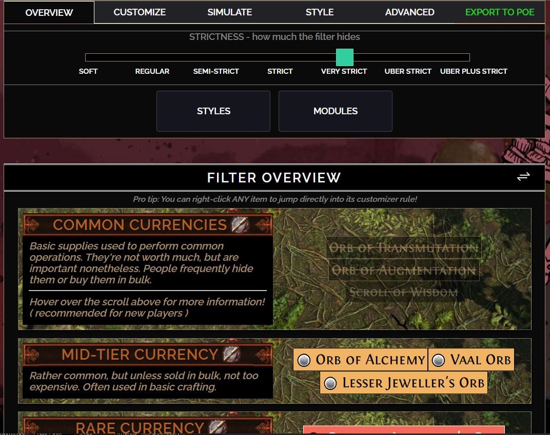 PoE 2 Loot Filter Guide (How to Use Filterblade)